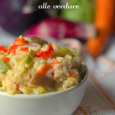 Risotto estivo vegetariano Bimby - Semplicemente Light