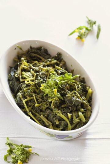 Cime di rapa in padella - Semplicemente Light