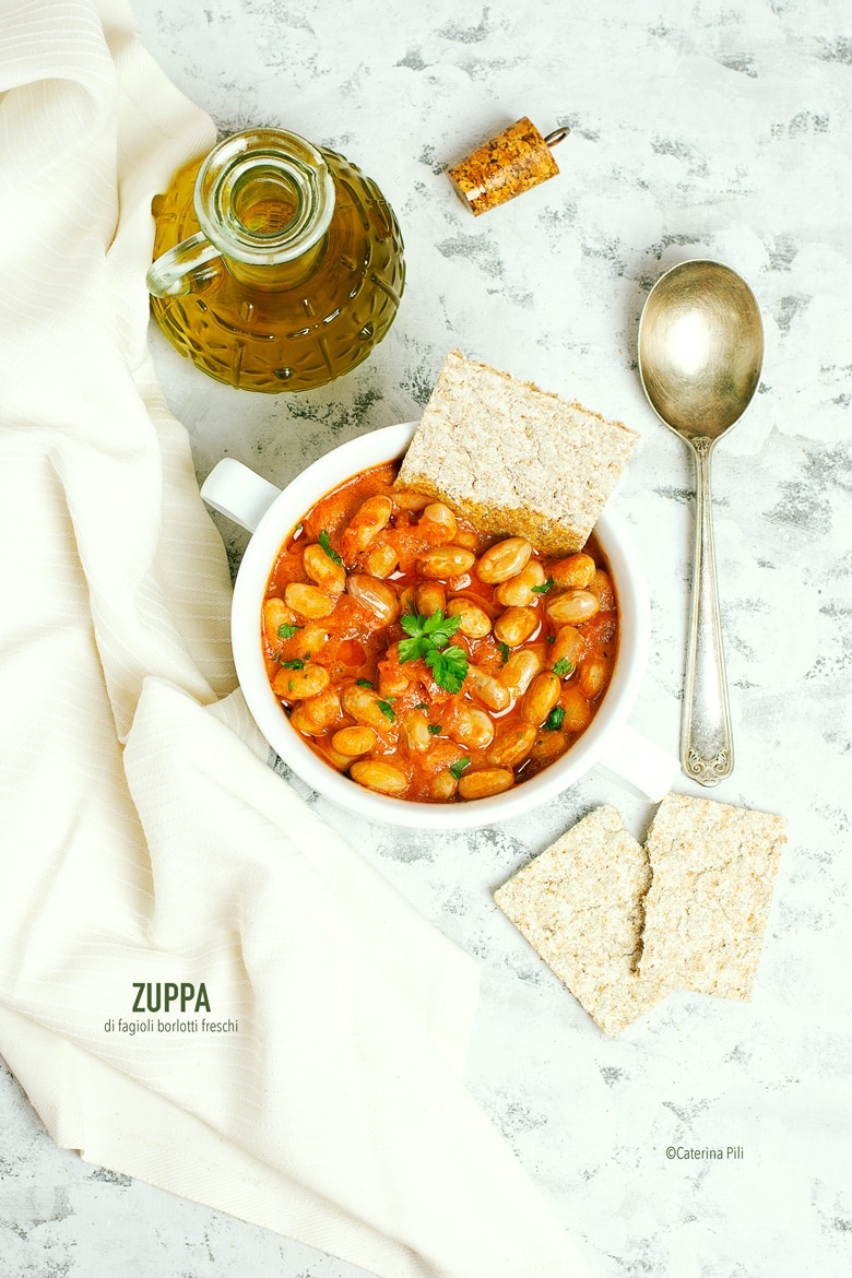 Zuppa di fagioli freschi - Semplicemente Light